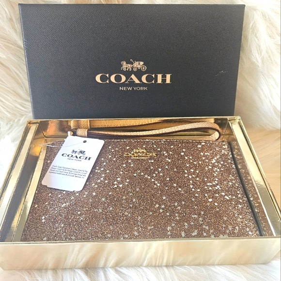 Coach | Bags | Rose Gold Coach Wristlet | Poshmark